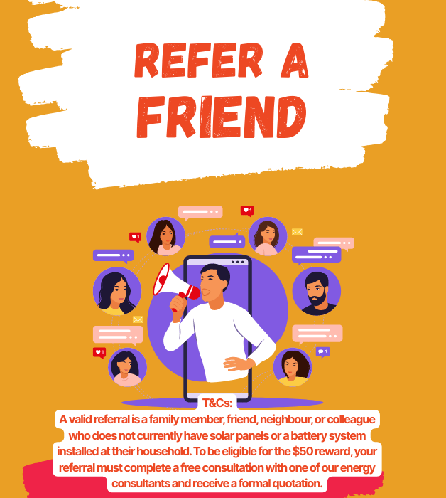 Refer A Friend | Smart Energy Answers | Call 1300732679