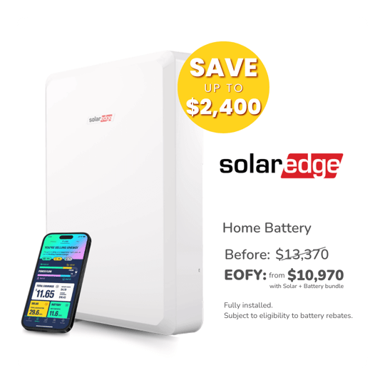 EOFY Offer 2024 | SolarEdge | Smart Energy Answers
